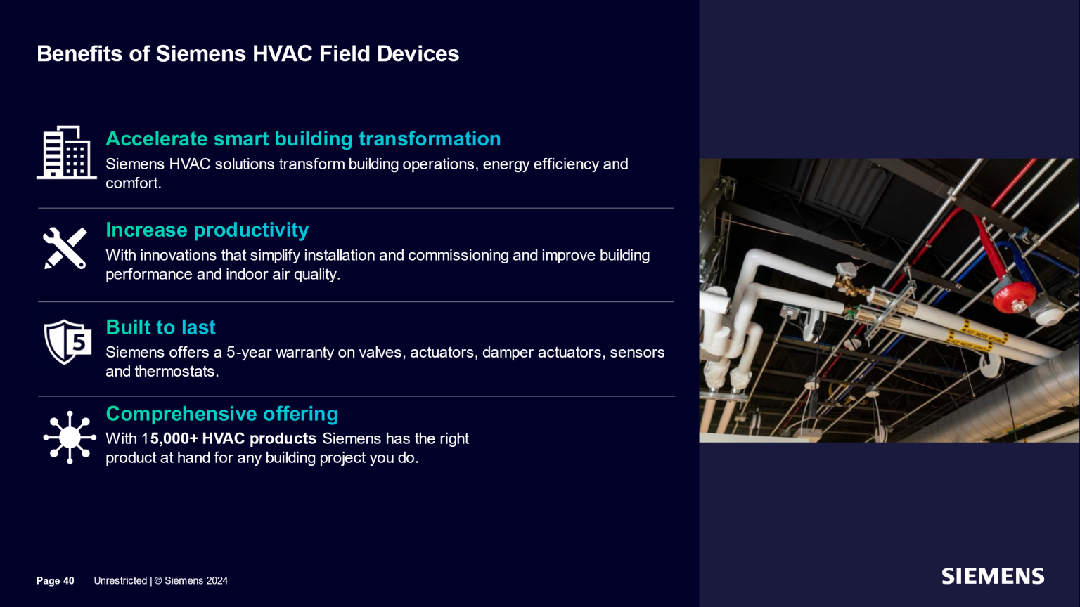 Siemens HVAC Products - Climate Control Systems, Inc.